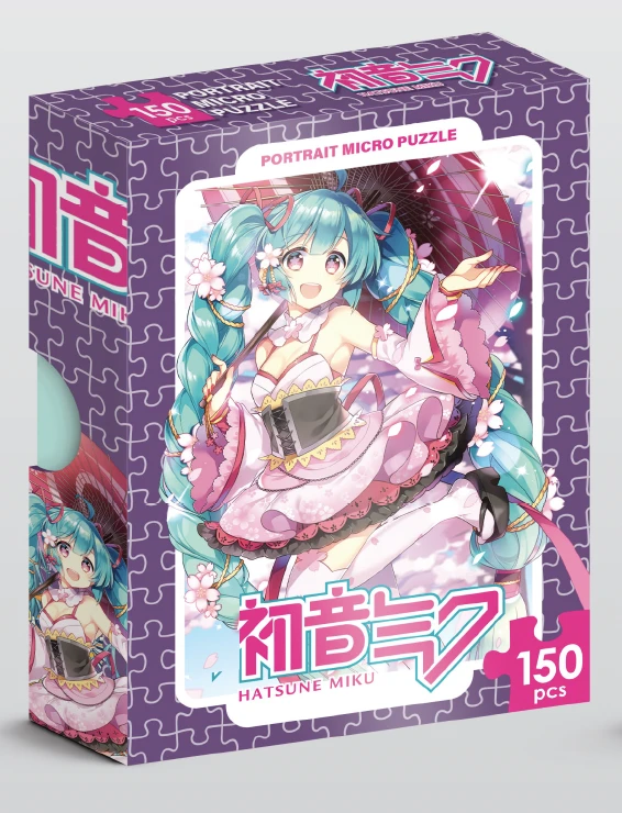 Hatsune Miku - Portrait Micro Puzzle- Wave 1 - Cherry Blossom - Click ...